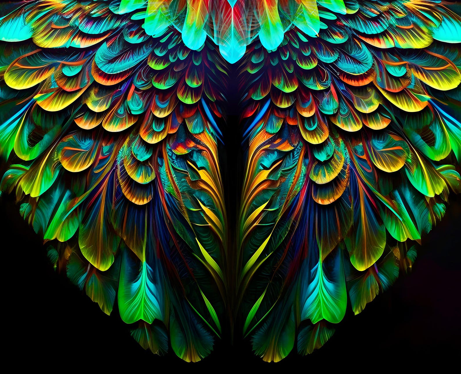 UV Reactive Owl Curtain: Psychedelic Blacklight Window Decor - Etsy