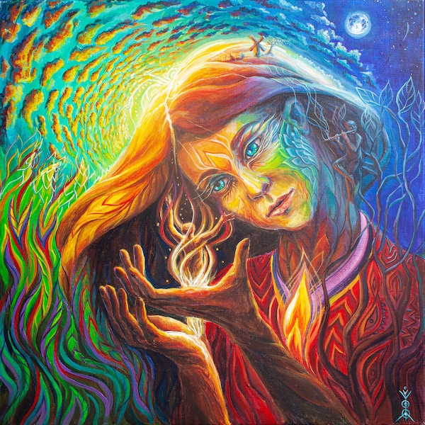 Spiritual Painting - Etsy