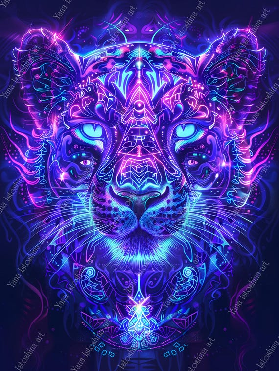 Trippy Animal Wallpaper