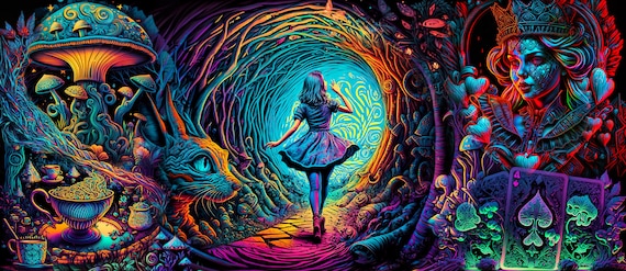 Alice In Wonderland Trippy Pictures