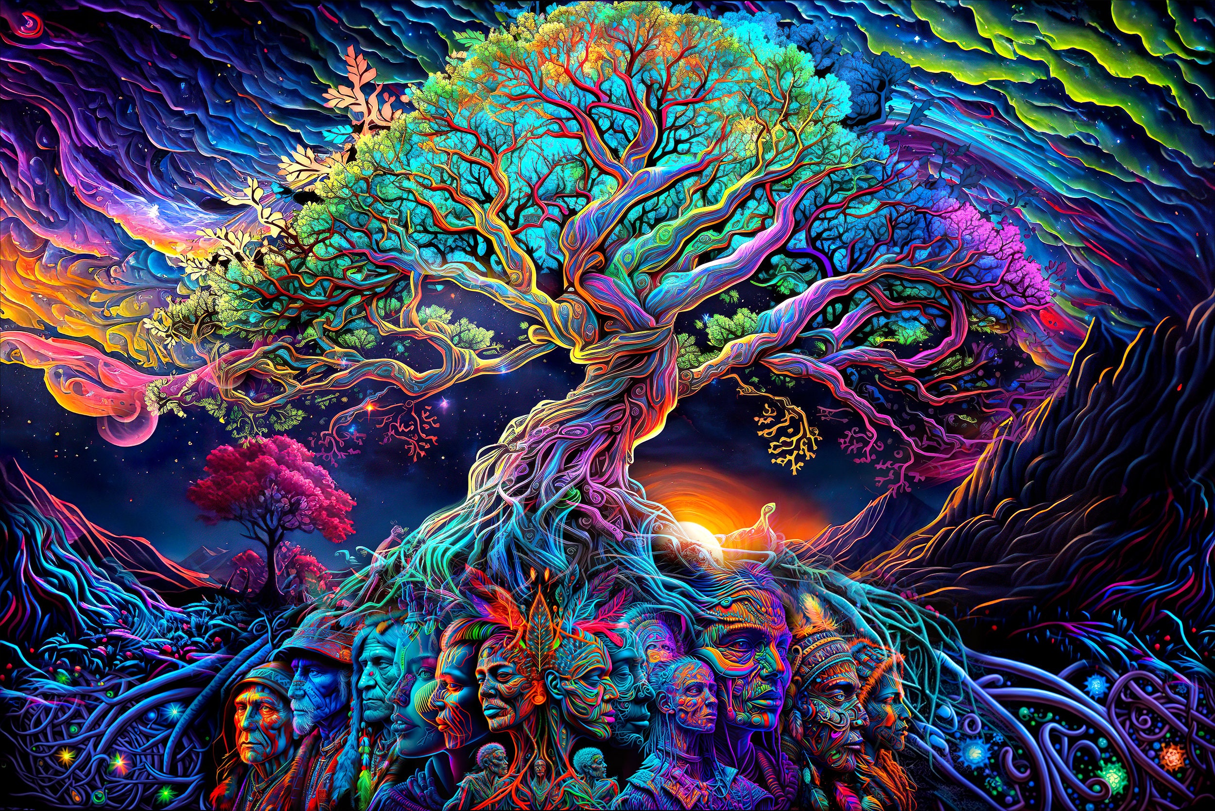 Dmt Art Tree