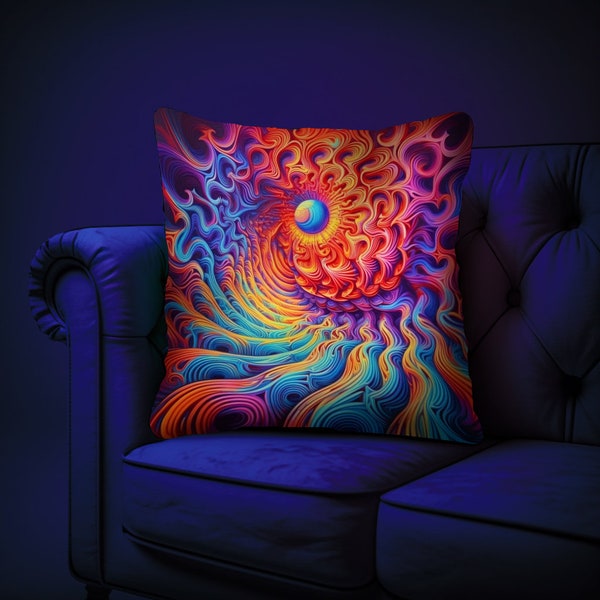 Neon Pillow - Etsy