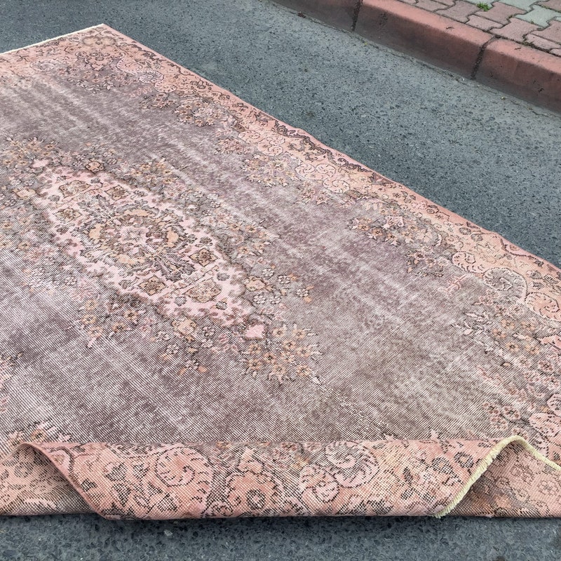 Distressed Rug - Etsy