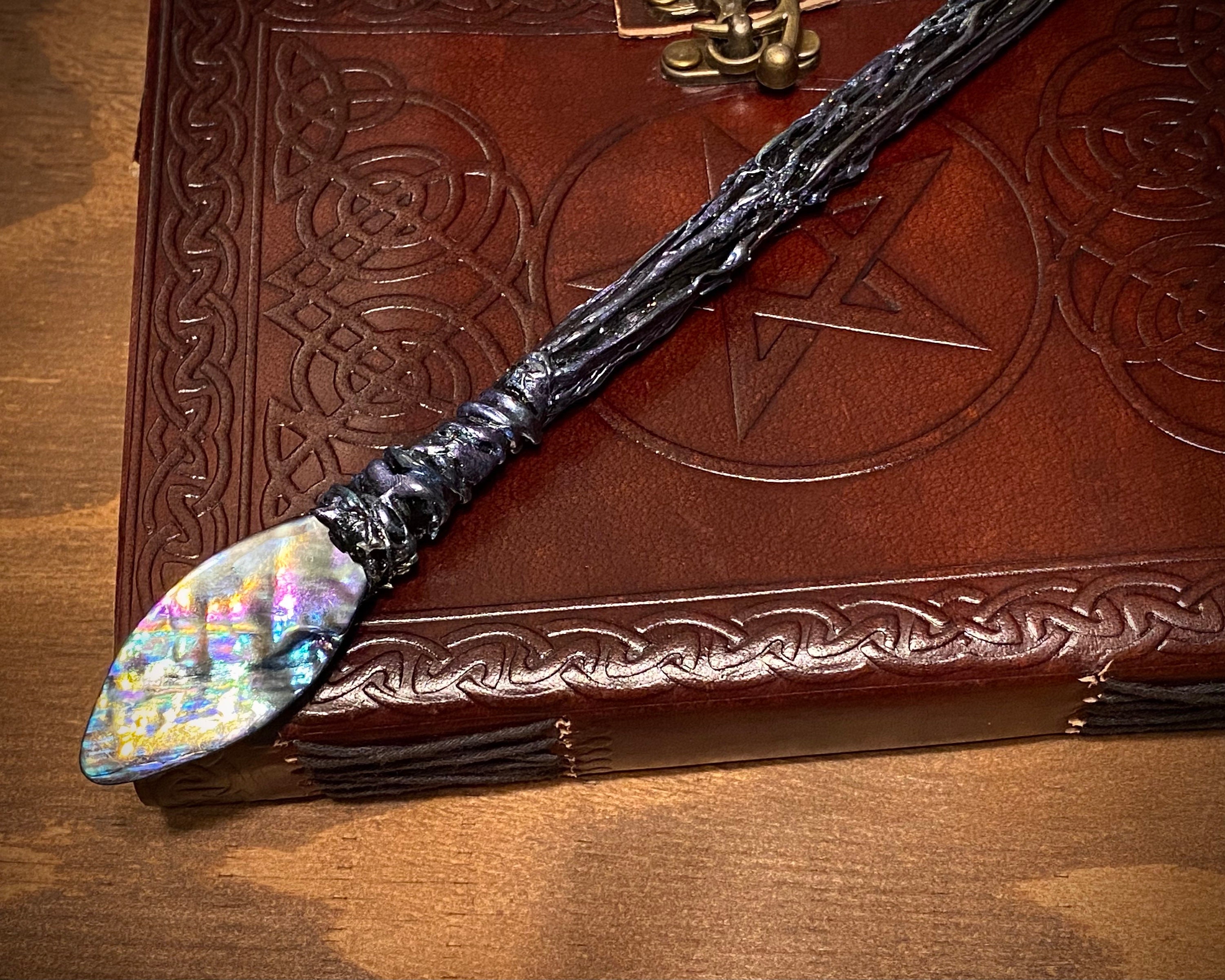 Magic Wand Abalone Shell Wand Witch Wand Gift for Witch - Etsy