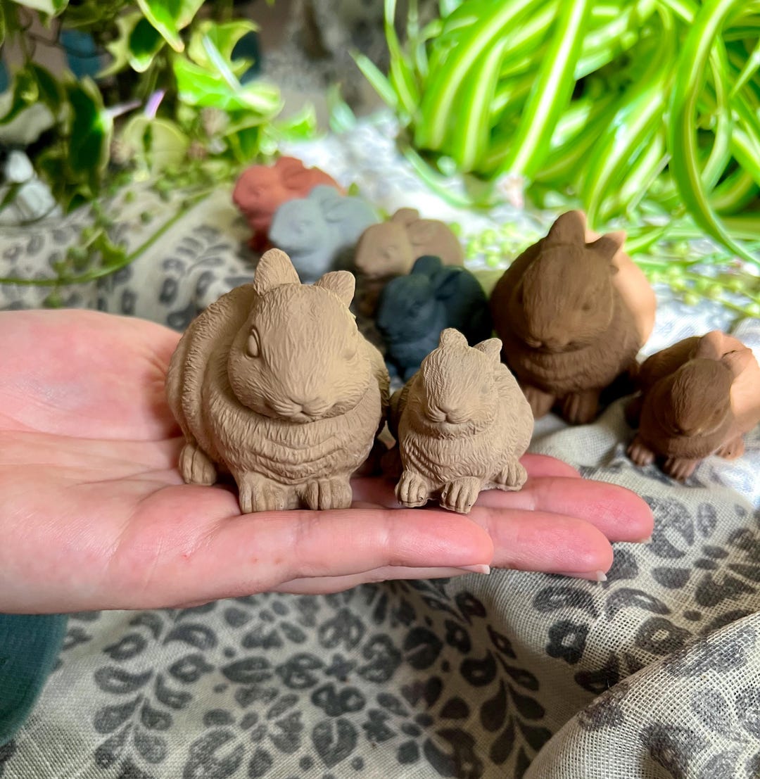 Zero Waste Small Concrete Rabbits | Cement Bunny Rabbits | Concrete ...