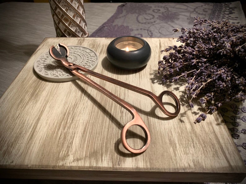 Candle Wick Trimmer | Wick Cutter | Copper | Bronze | Matte Black ...