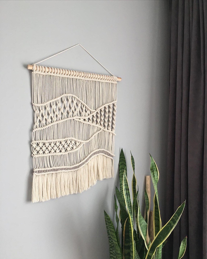 Macrame Wall Hanging Modern Macrame Wall Hangings Wall - Etsy