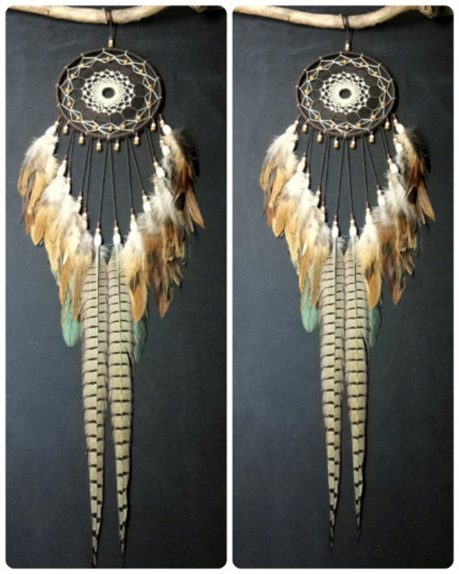 Traditional Authentic Dreamcatcher. Boho Dream Catcher - Etsy