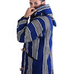 Moroccan Jacket With Wool , Bohemian Style ,winter Jacket, Moroccan ...