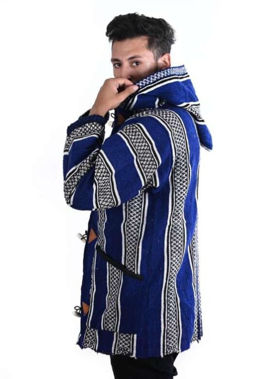 Moroccan Jacket With Wool , Bohemian Style ,winter Jacket, Moroccan ...