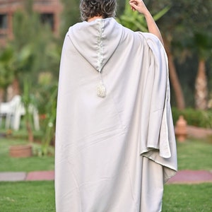 Soft Moroccan Luxury Winter Warm Cape. Long Cape. Long Winter Overcoat ...