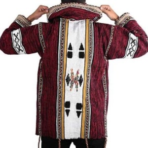 Moroccan Jacket With Wool , Bohemian Style ,winter Jacket, Moroccan ...