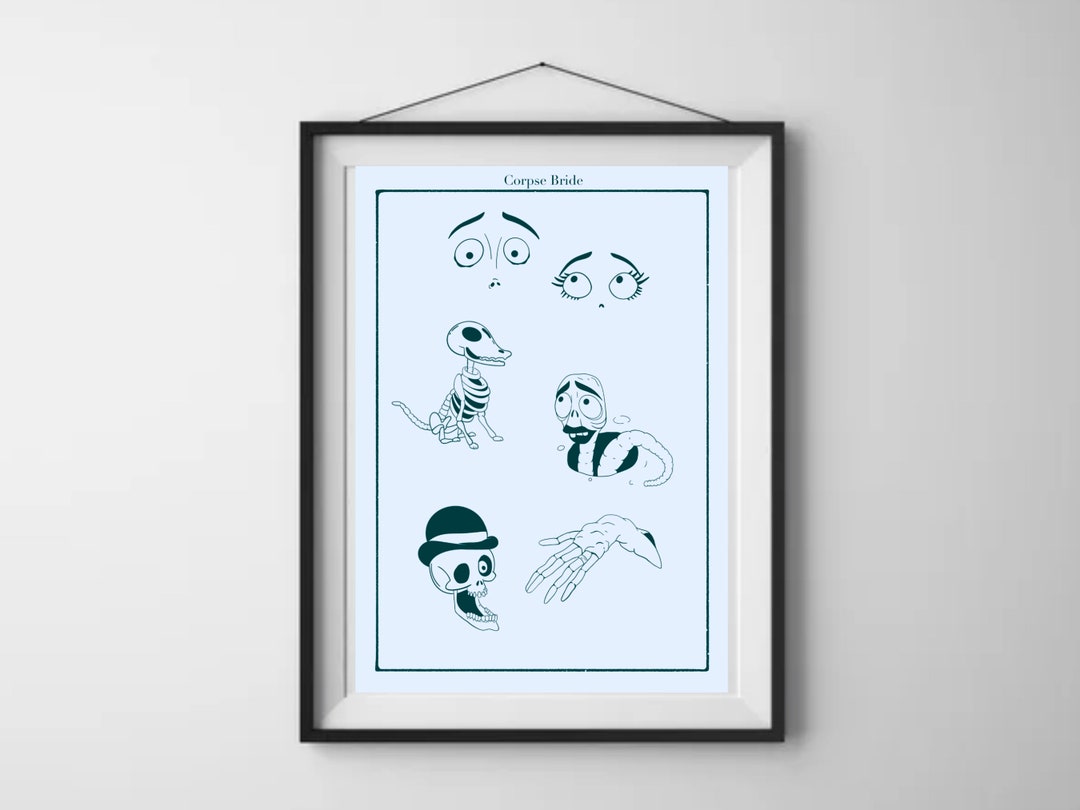 Corpse Bride Movie Art | INSTANT DOWNLOAD | Custom Illustration ...