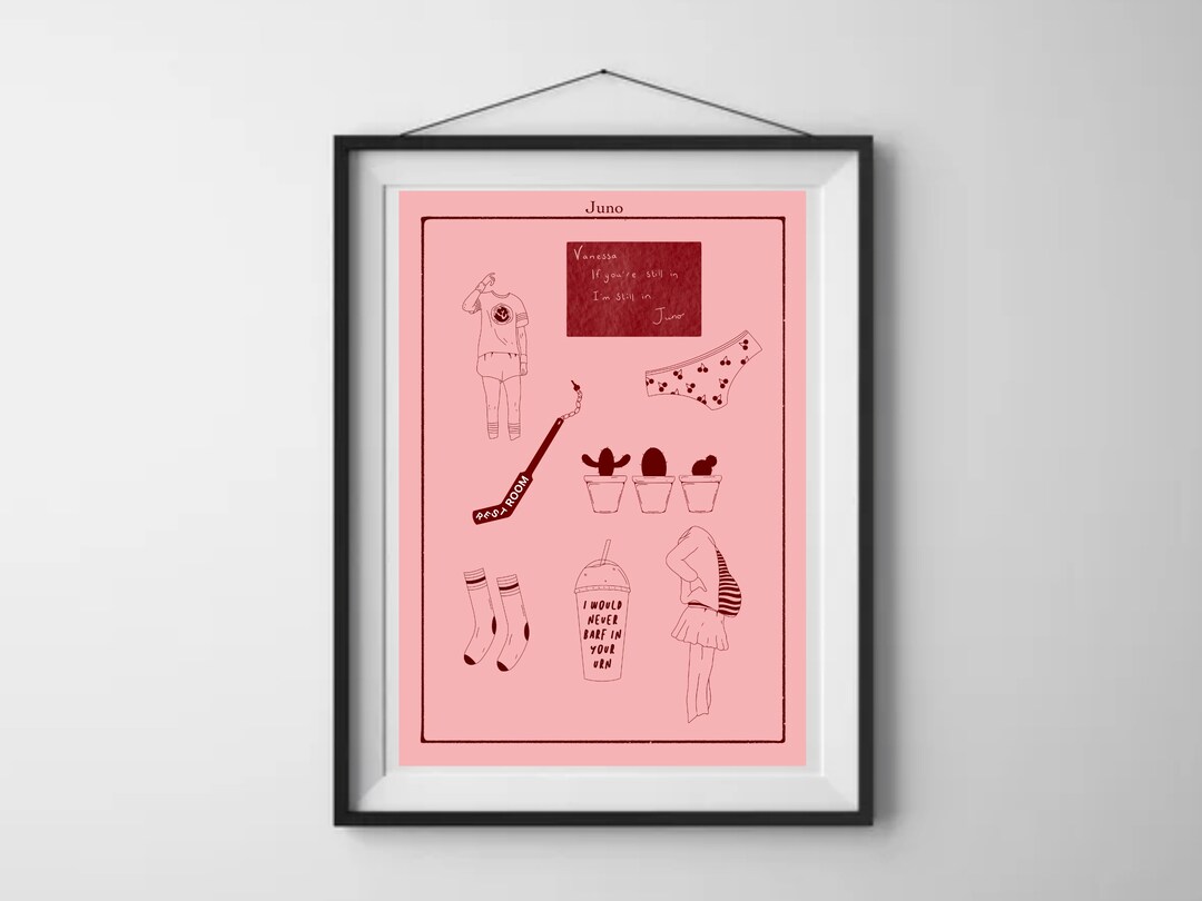 Juno Movie Art INSTANT DOWNLOAD Custom Illustration, Printable ...