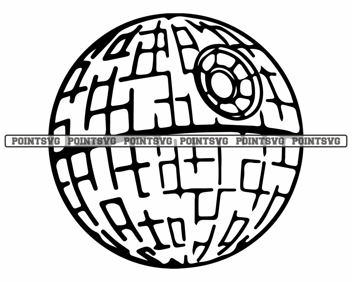 Death Star Svg | Etsy