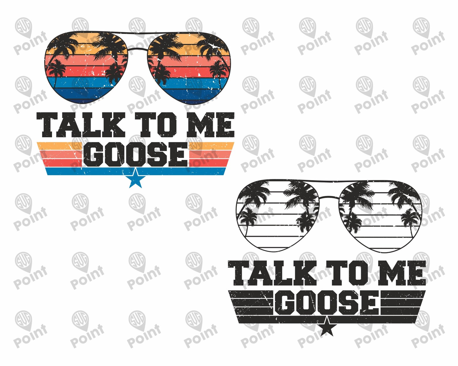 Talk to me goose png talk to me goose svg top gun aviators | Etsy