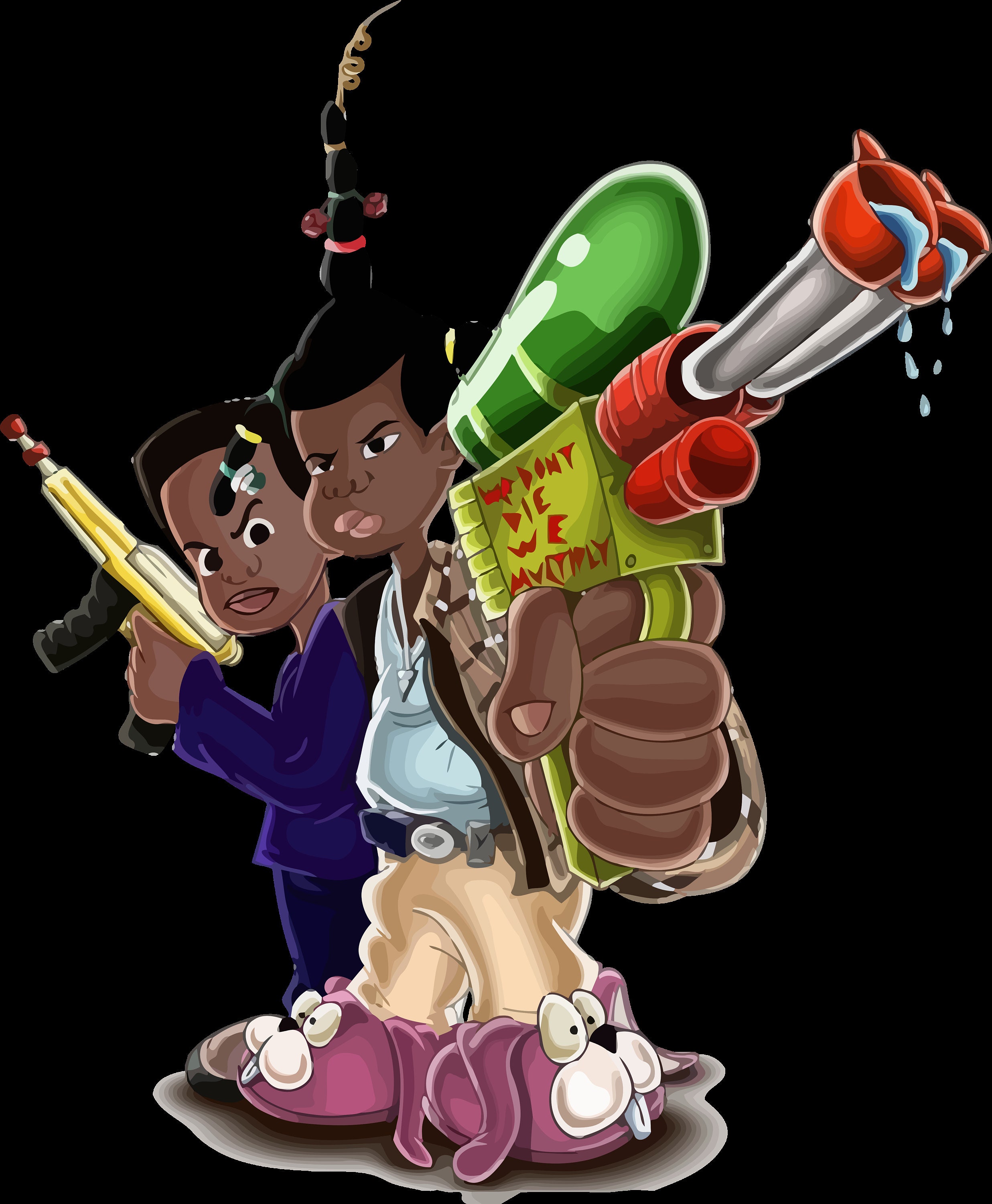 Don't Be a Menace Bebes Kids Cartoon Movie Hood - Etsy