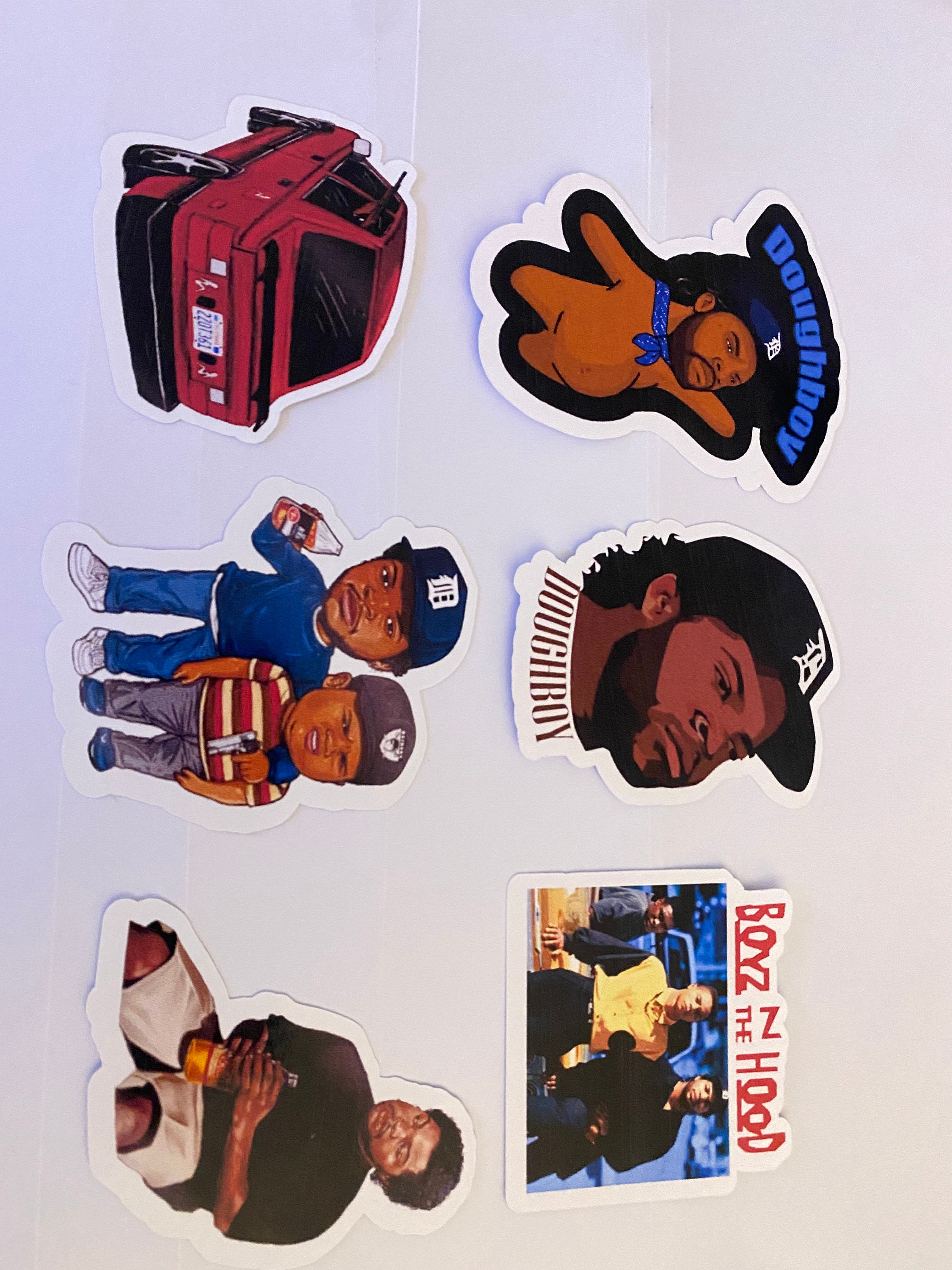 Boys N the Hood Vinyl Sticker 6 Pack / Ice Cube / West Coast / Cholo ...