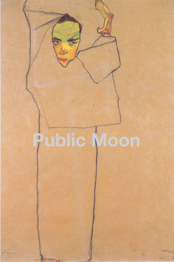 Egon Schiele Double Self Portrait