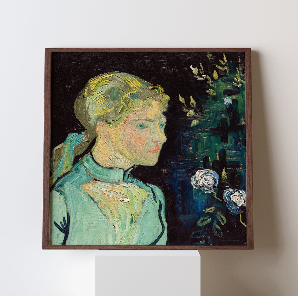 1890 Vincent Van Gogh Adeline Ravoux Original Digitaldruck Mid Century ...
