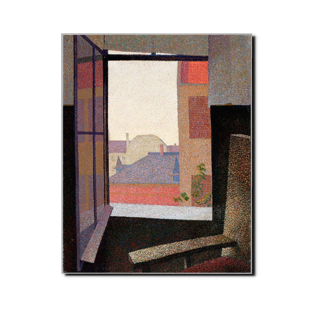 Arthur Segal View From the Window 1930 Art Print Oil Painting Print Mid ...
