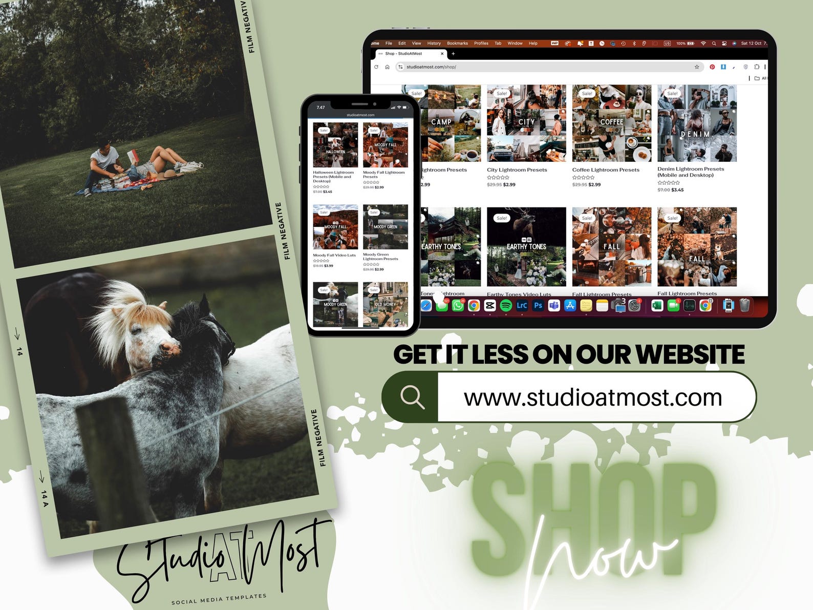 15 Earthy Tones Presets & Luts Pack Bundle | Color Grading for Moody ...