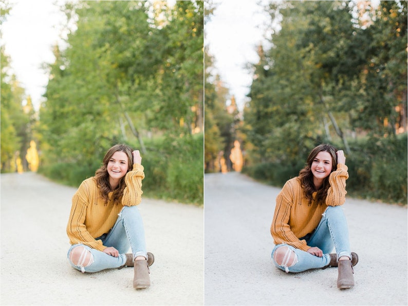 5 No Filter Look, Preset Lightroom Mobile and Desktop, Instagram Filter ...