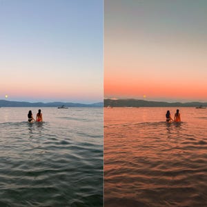 15 Sunset Presets & Luts Pack Bundle | Golden Hour Color Grading | Cube ...