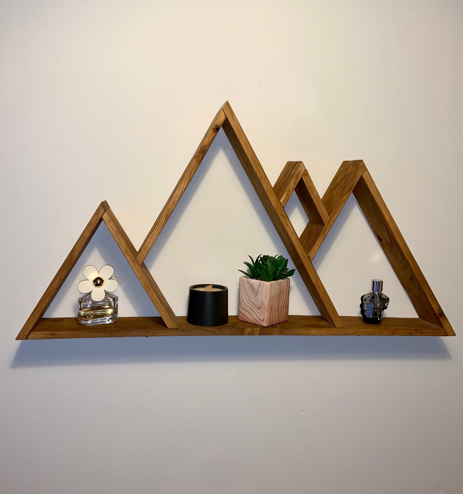 XL Mountain Shelf Handmade Recycled Pallet Wood | Etsy