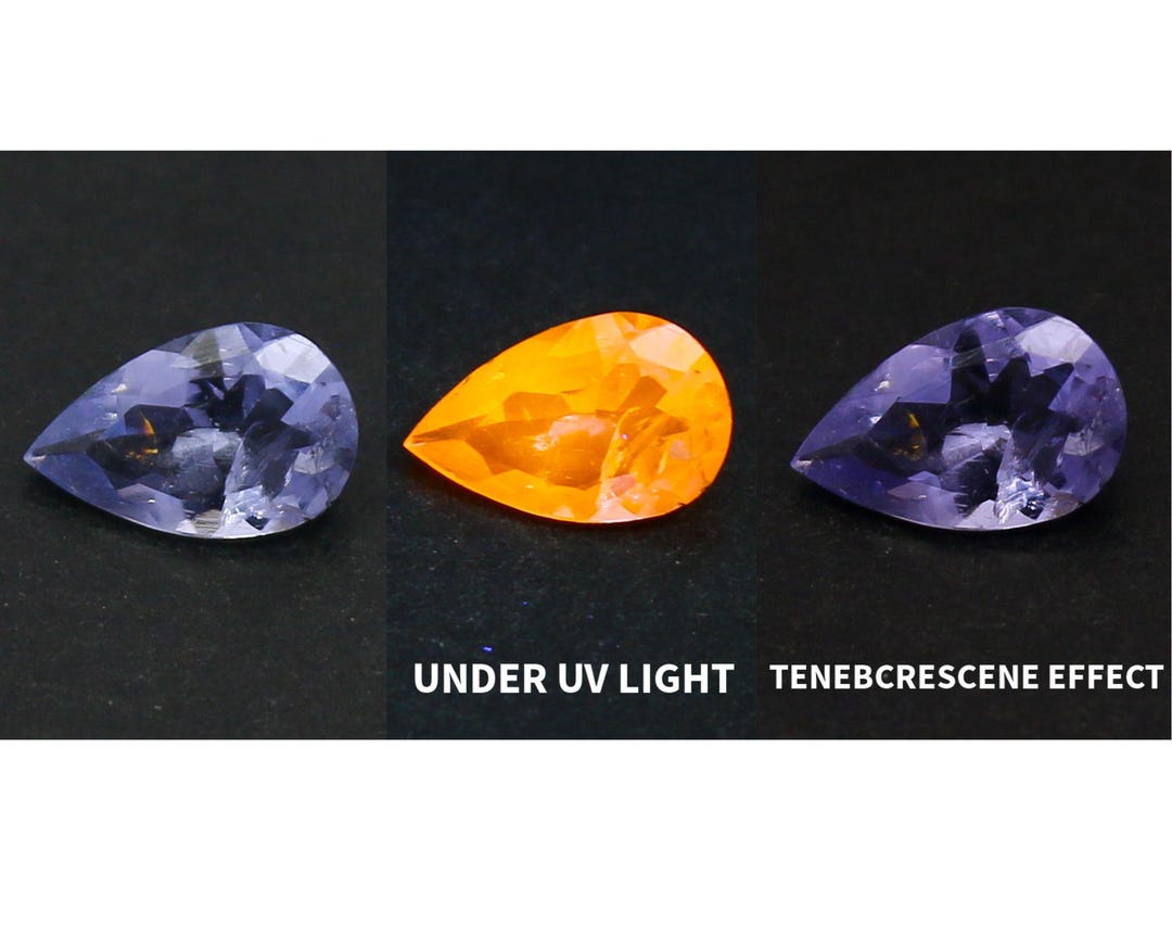 Natural Rare Color Change Hackmanite 0.17 Carat 5.6x3.5 MM Pear Shape ...