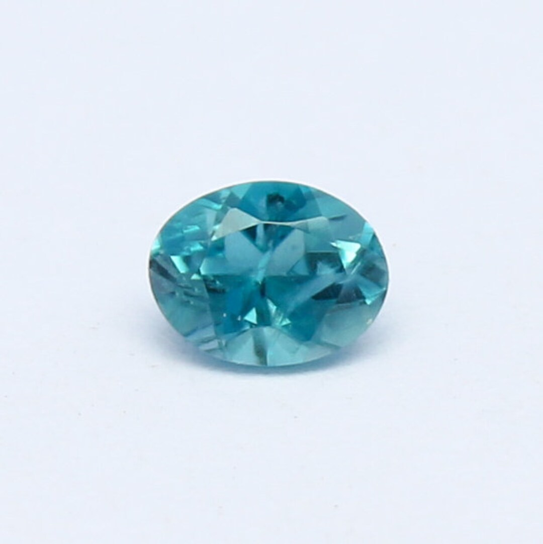 Natural Rare Neon Blue Color Grandidierite 0.16 Carat 4x3.1 MM Oval ...