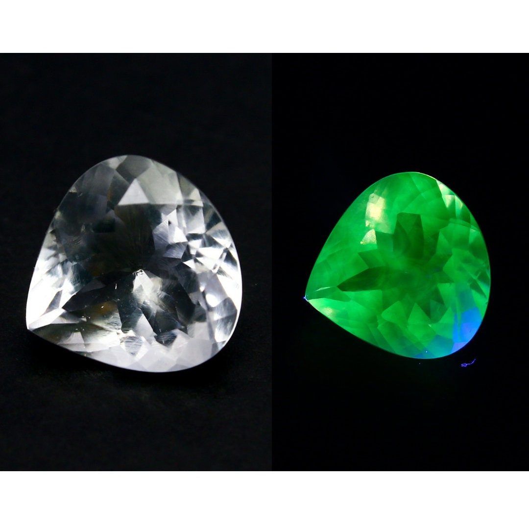 Natural Color Change Hyalite Opal 2.36 Carat 10x9.8 MM Heart - Etsy