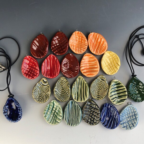 Worry Stone Necklace - Etsy