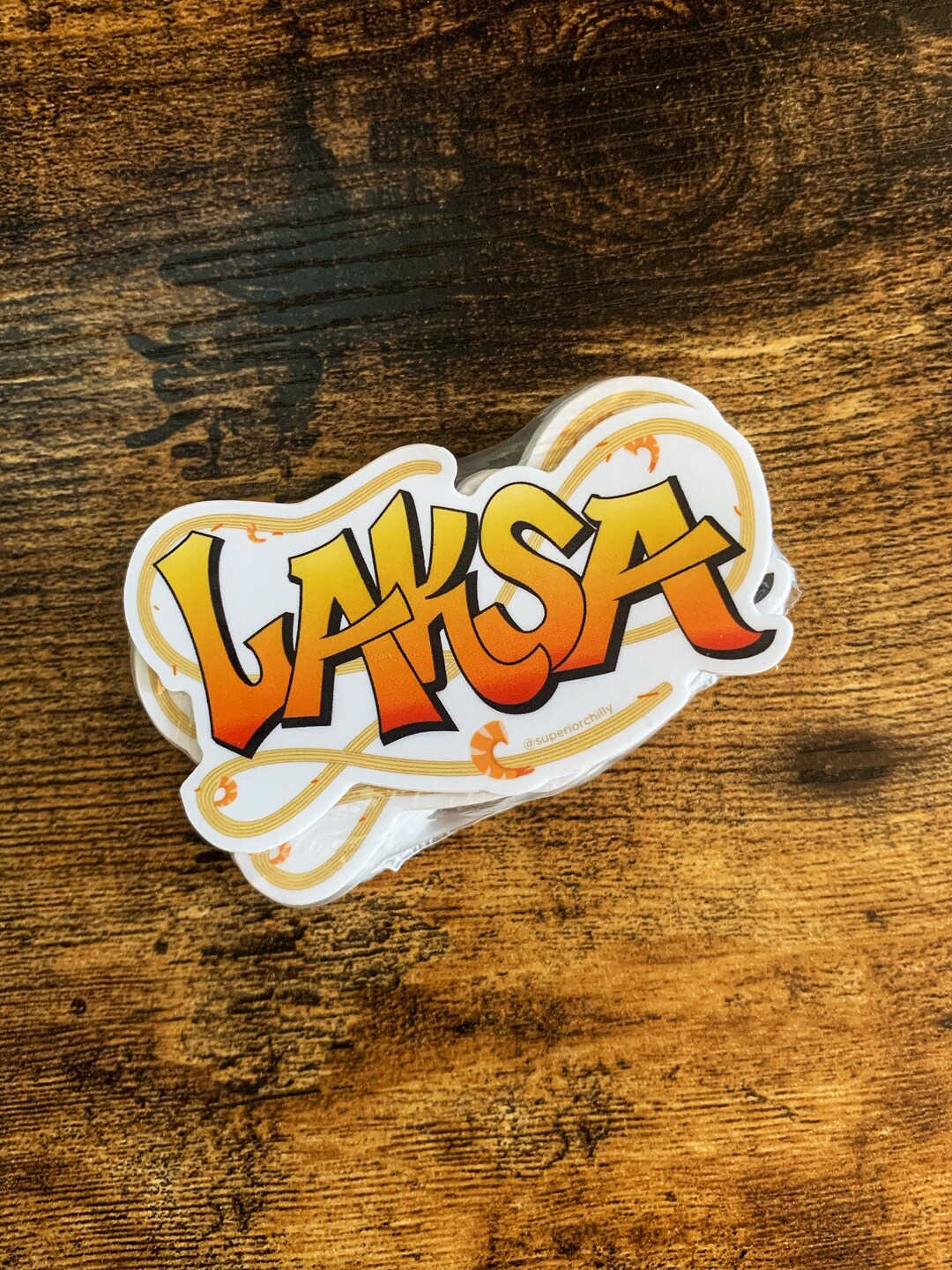 Laksa Sticker GRAFFITI ASIAN FOOD - Etsy