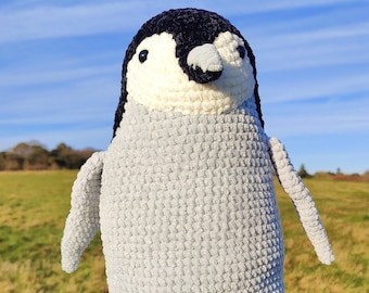 Crochet Penguin, Penguin Plushie, Penguin Amigurumi, Crochet Penguin ...