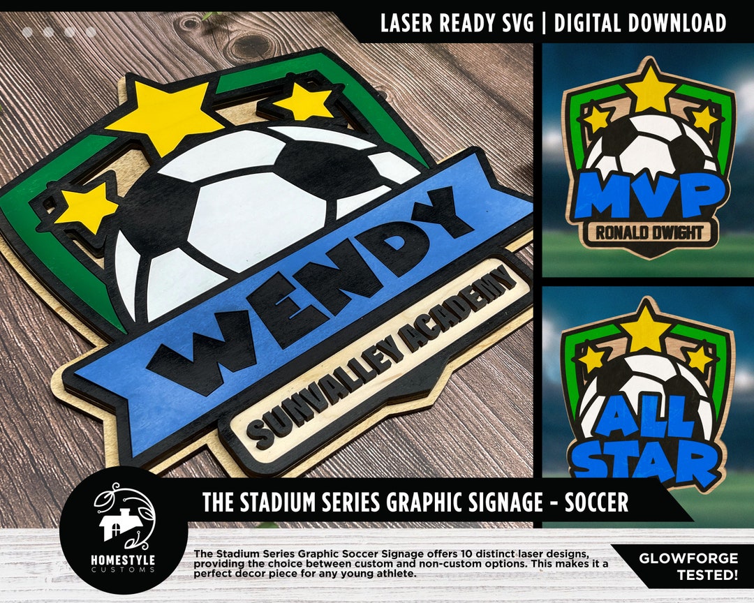 Stadium Series Graphic Signage - Soccer - 10 Custom and Non Custom ...