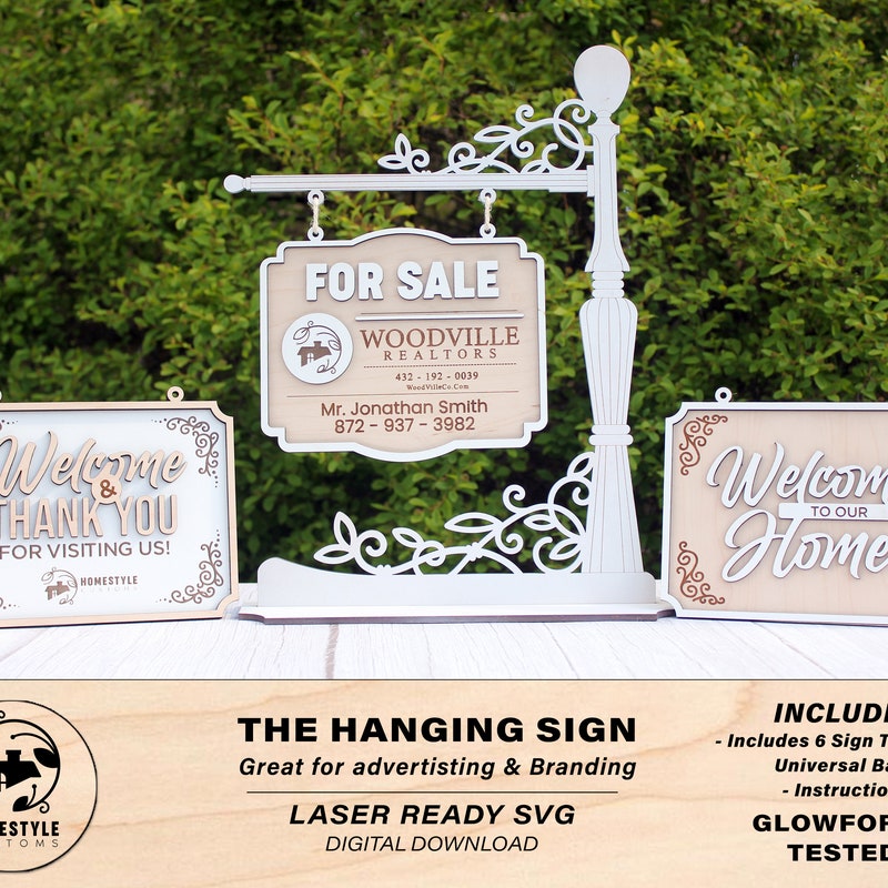 Hanging Shop Sign - Etsy
