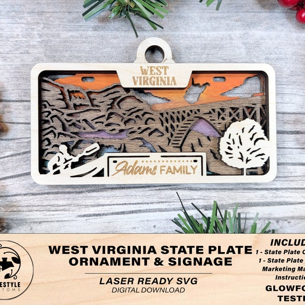 West Virginia State - Etsy