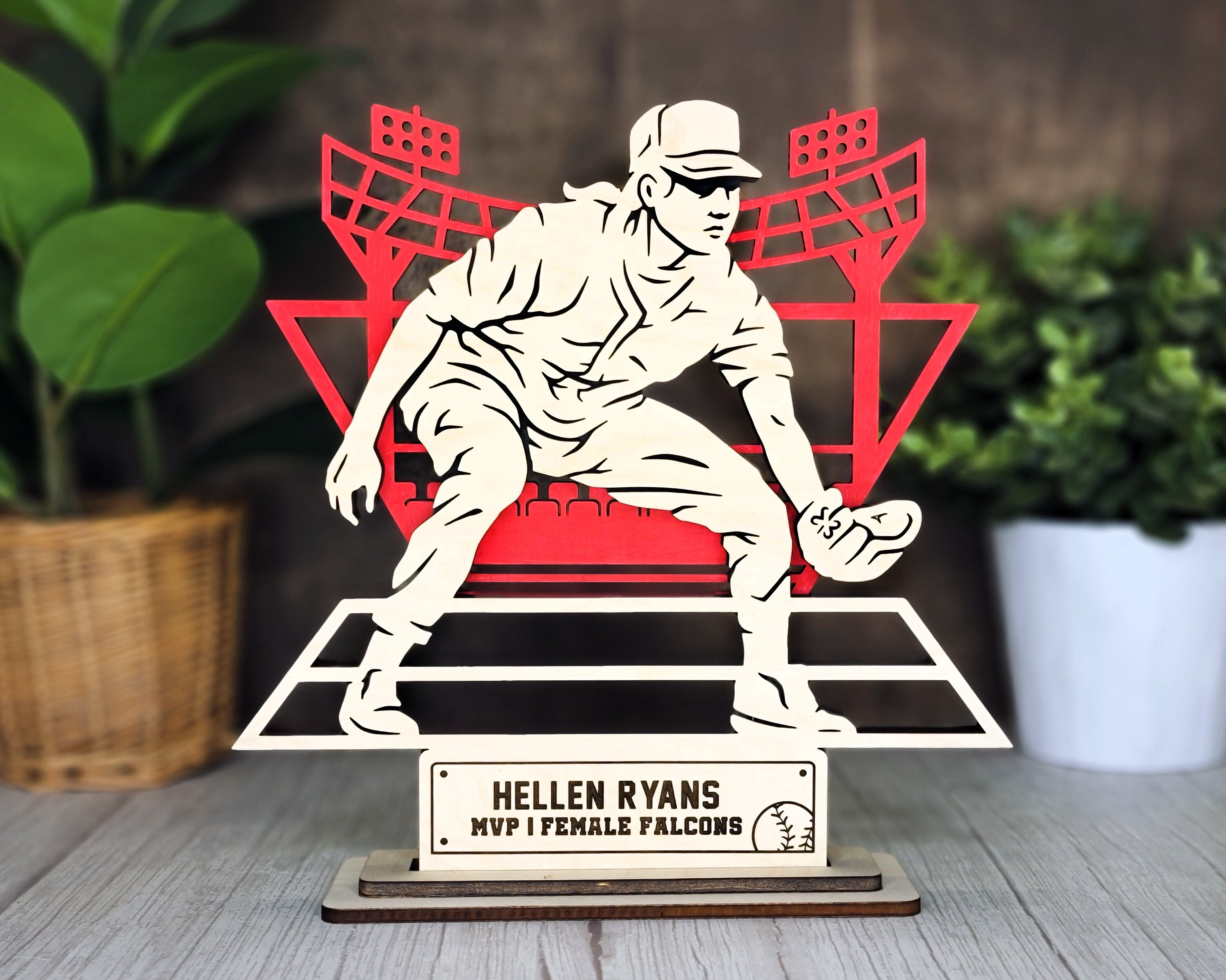 Stadium Series Stand Ups - Baseball - 4 Poses in 2 Cut Formats and 1 ...