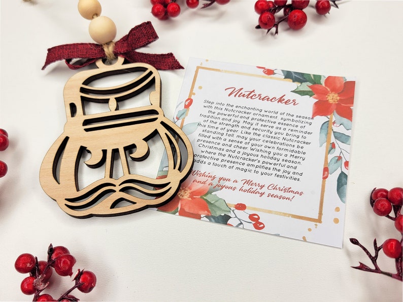 Nutcracker Holiday Symbol - 1 Symbol Ornament - 2 Prints - 2 Box ...