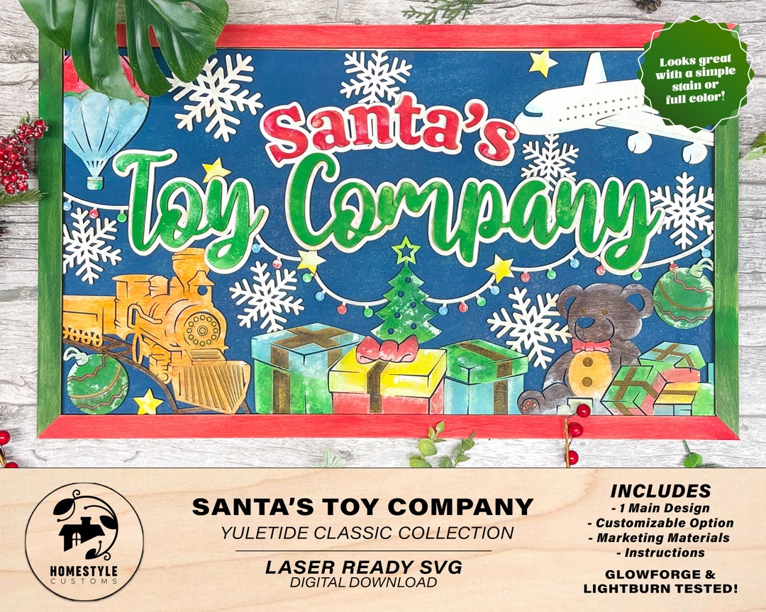 Santa's Toy Company - Yuletide Classic Collection - Includes 1 ...