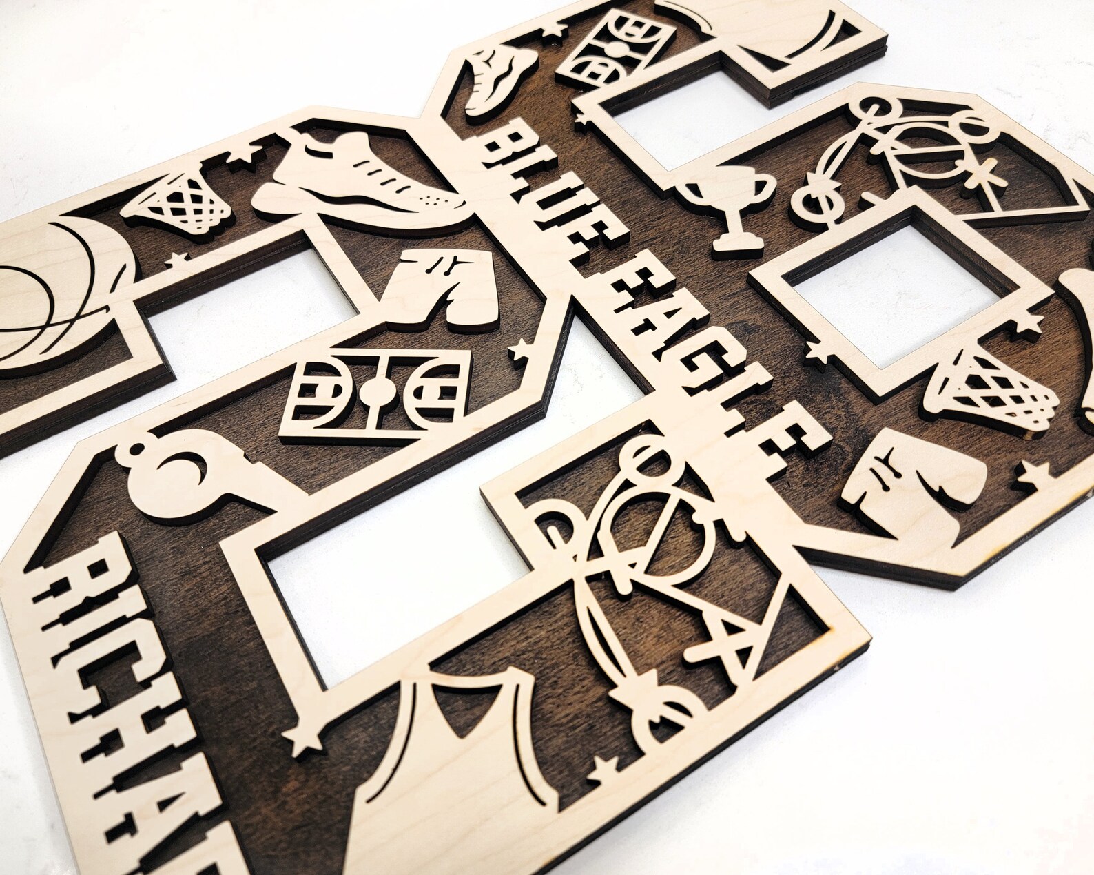 Stadium Series Letters and Numbers - Basketball - Customizable and Non ...