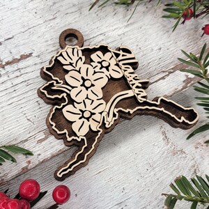 Alaska State Flower Collection - Ornaments, Keychains & Signage ...