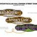 Spooktacular Halloween Street Signs 3 Street Signs Designs - Etsy