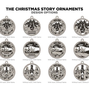 The Christmas Story Ornaments - 8 Unique Designs in 4 Styles - Tested ...
