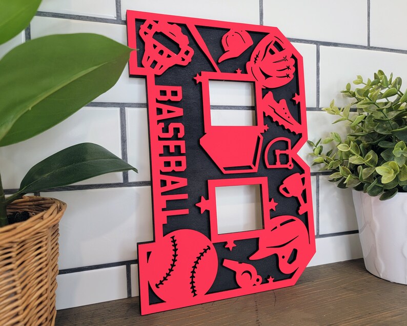 Stadium Series Letters and Numbers - Baseball - Customizable and Non ...