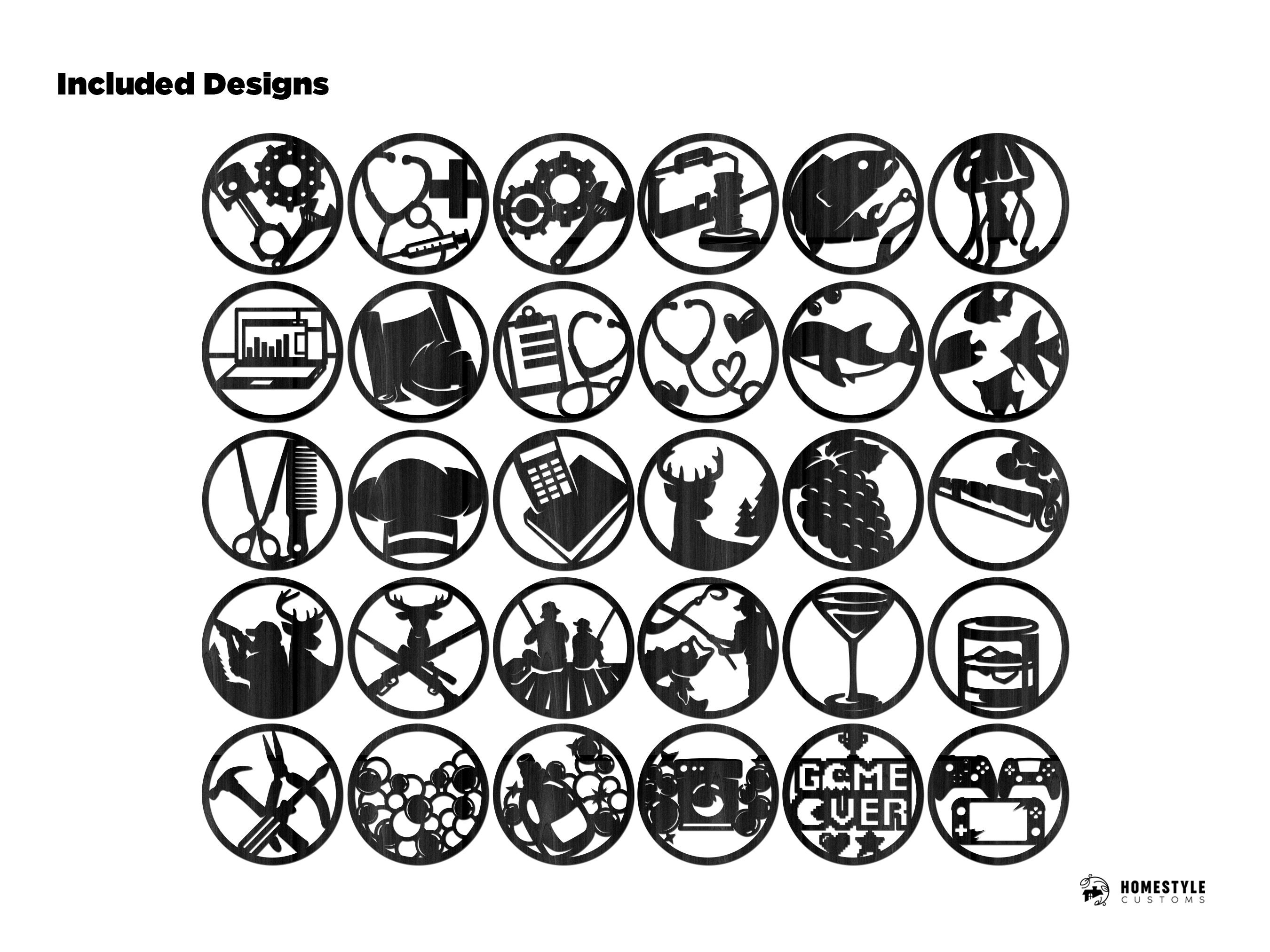 The Everything Sign 2 Bundle 57 Designs 86 Icon Symbols 26 | Etsy