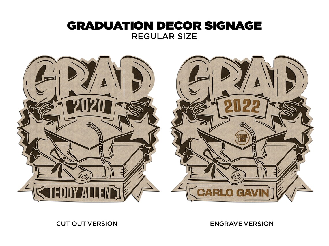 Graduation Decor Signage Regular and Oversized Version - Etsy