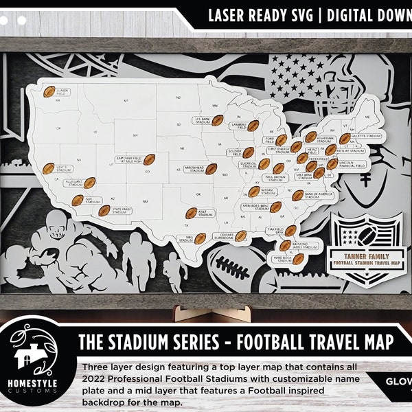 Football Stadium Map Svg - Etsy