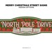 Merry Christmas Street Signs - 3 Street Signs Designs Included - SVG ...